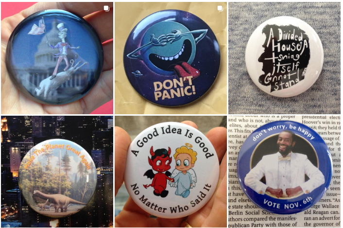 Buttons With a Message – Ideas and Projects